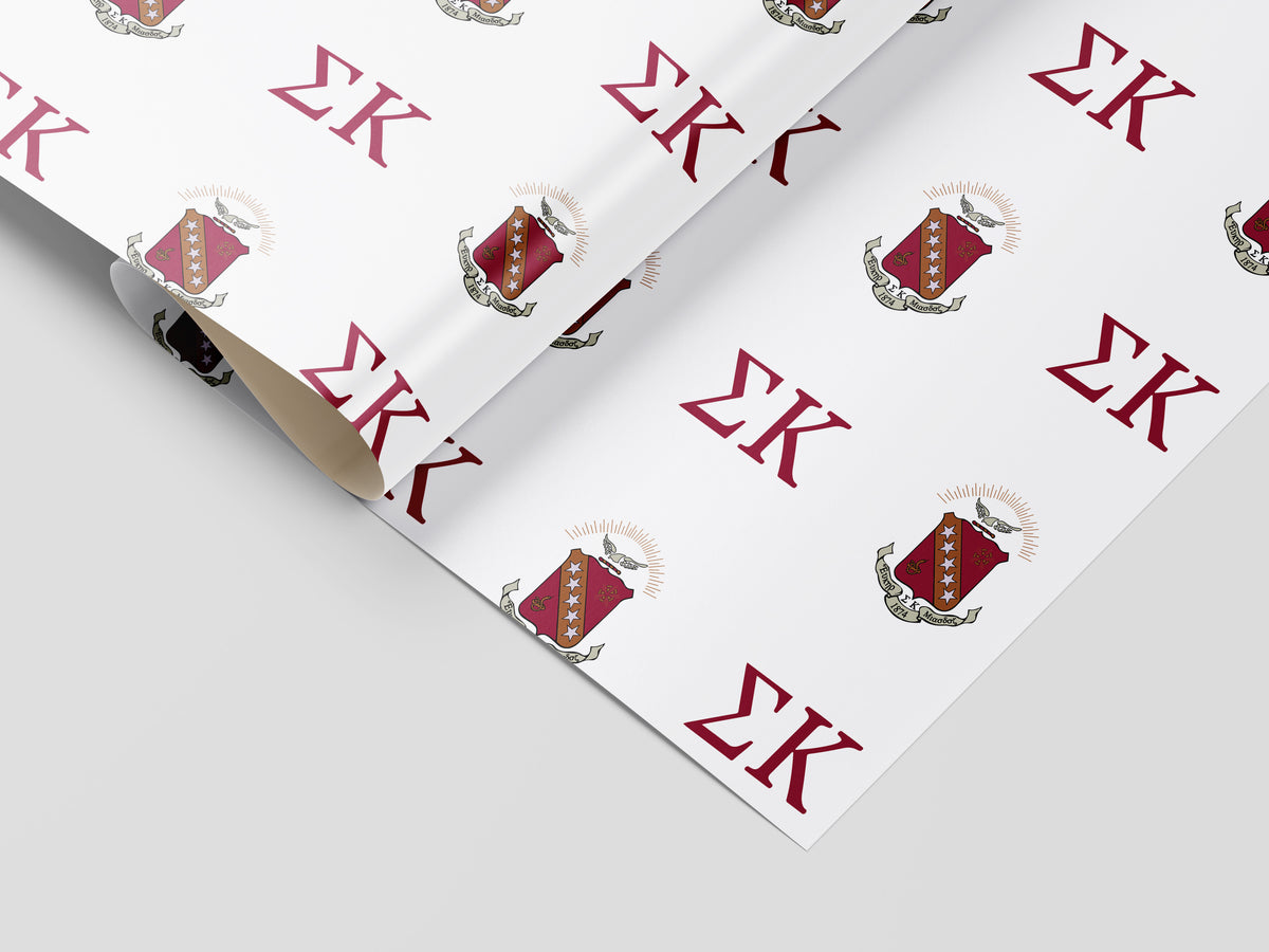 Sigma Kappa Wrapping Paper - Combo – MG Crafts, LLC